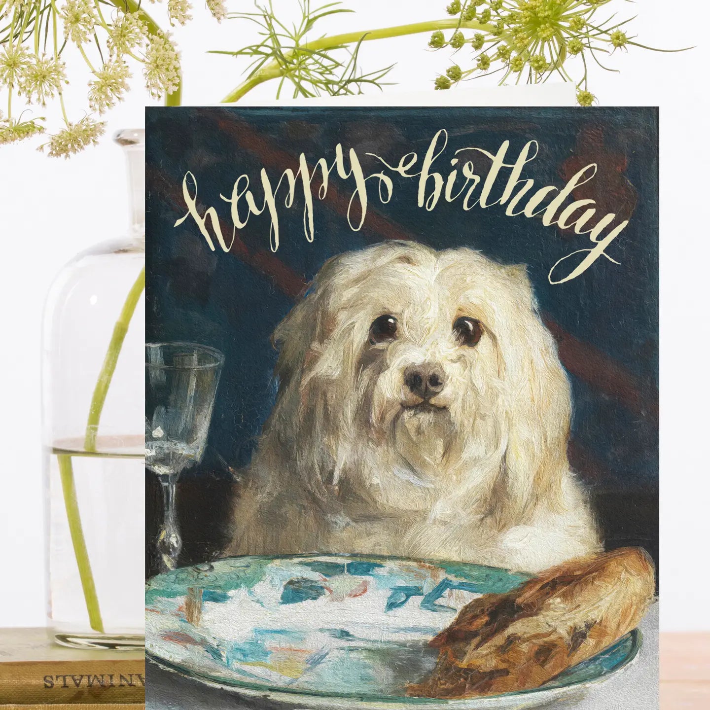 Dog Portrait Birthday Card
